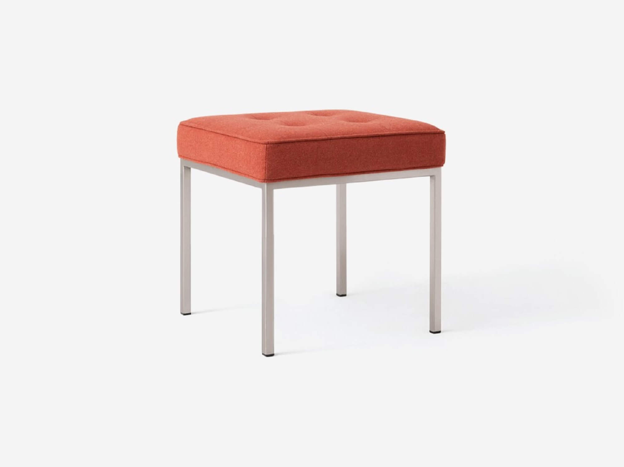 Bank Stool | Customize EQ3's Fabric or Leather Footstool