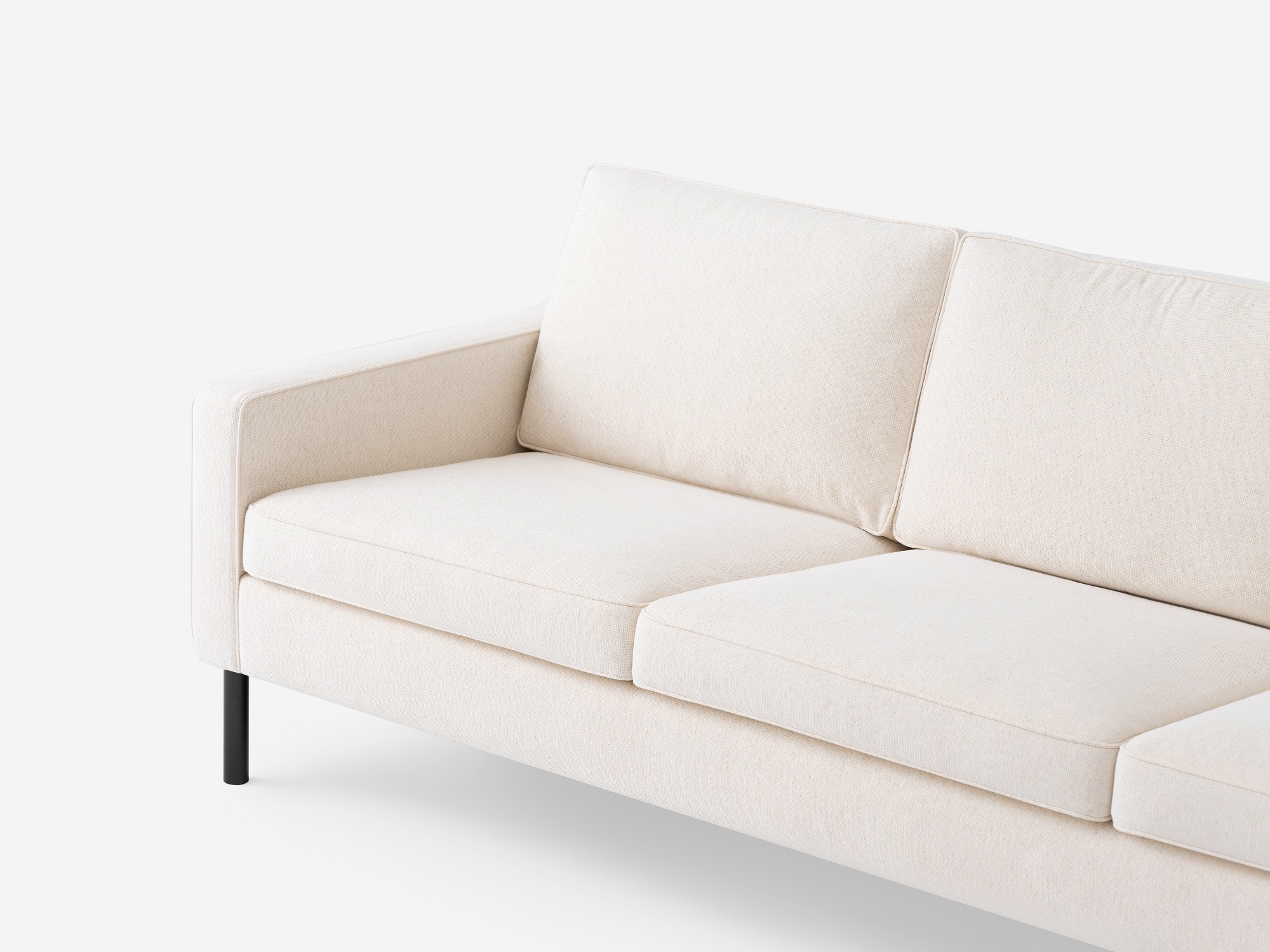 Skye Sofa | Custom Fabric or Genuine Leather Sofa from EQ3