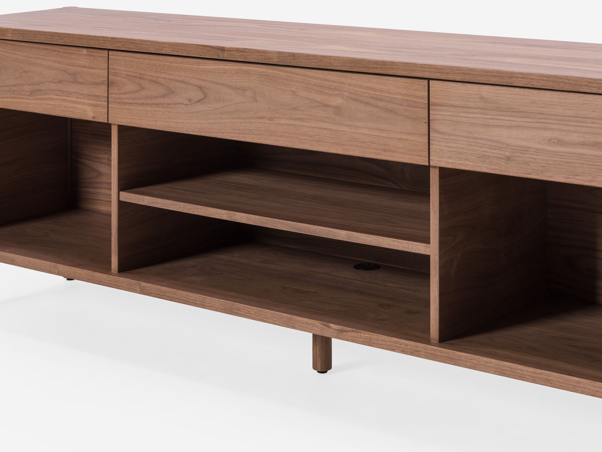 Monarch Media Unit | Mid Century Inspired Media Storage