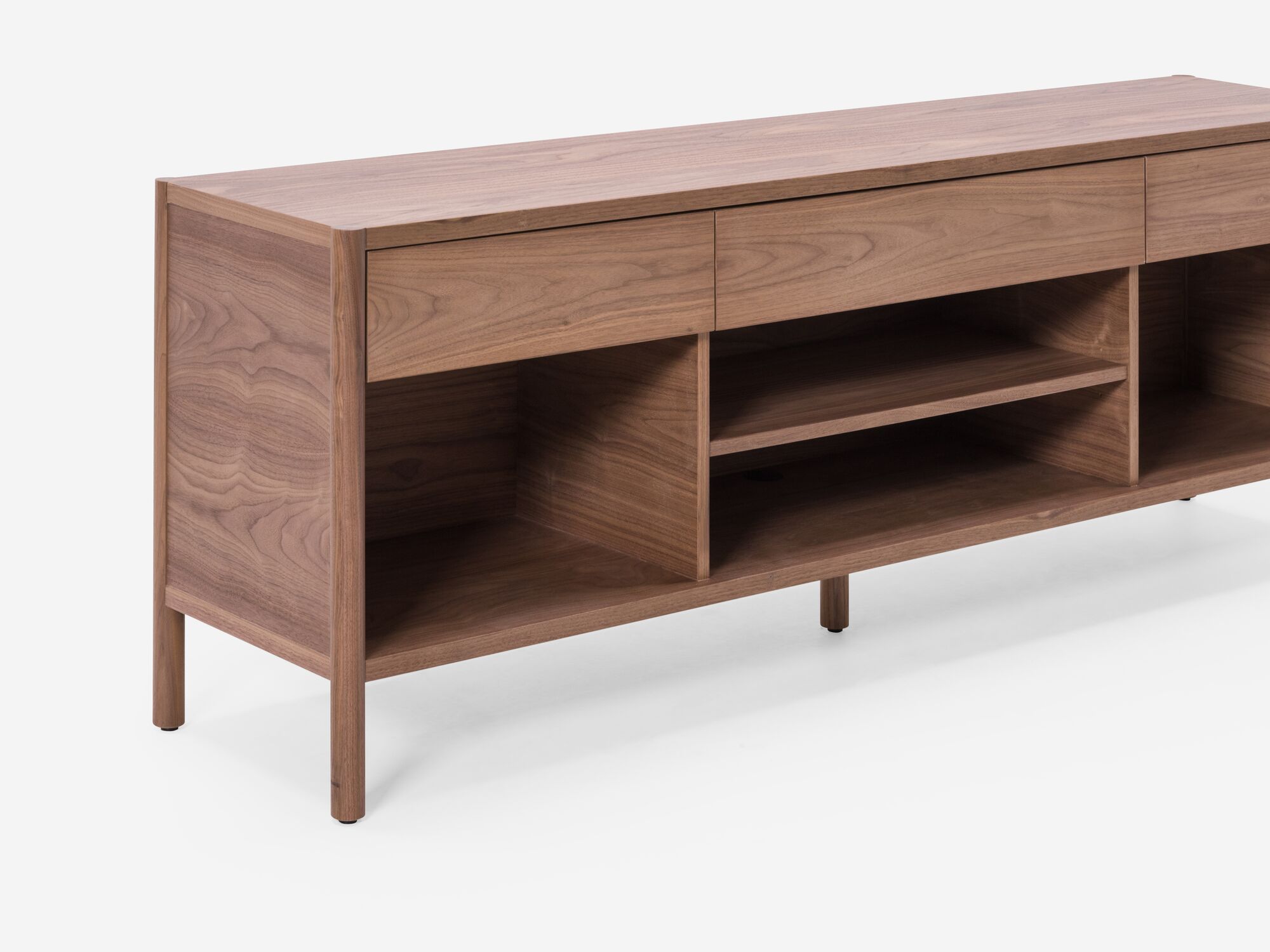 Monarch Media Unit | Mid Century Inspired Media Storage