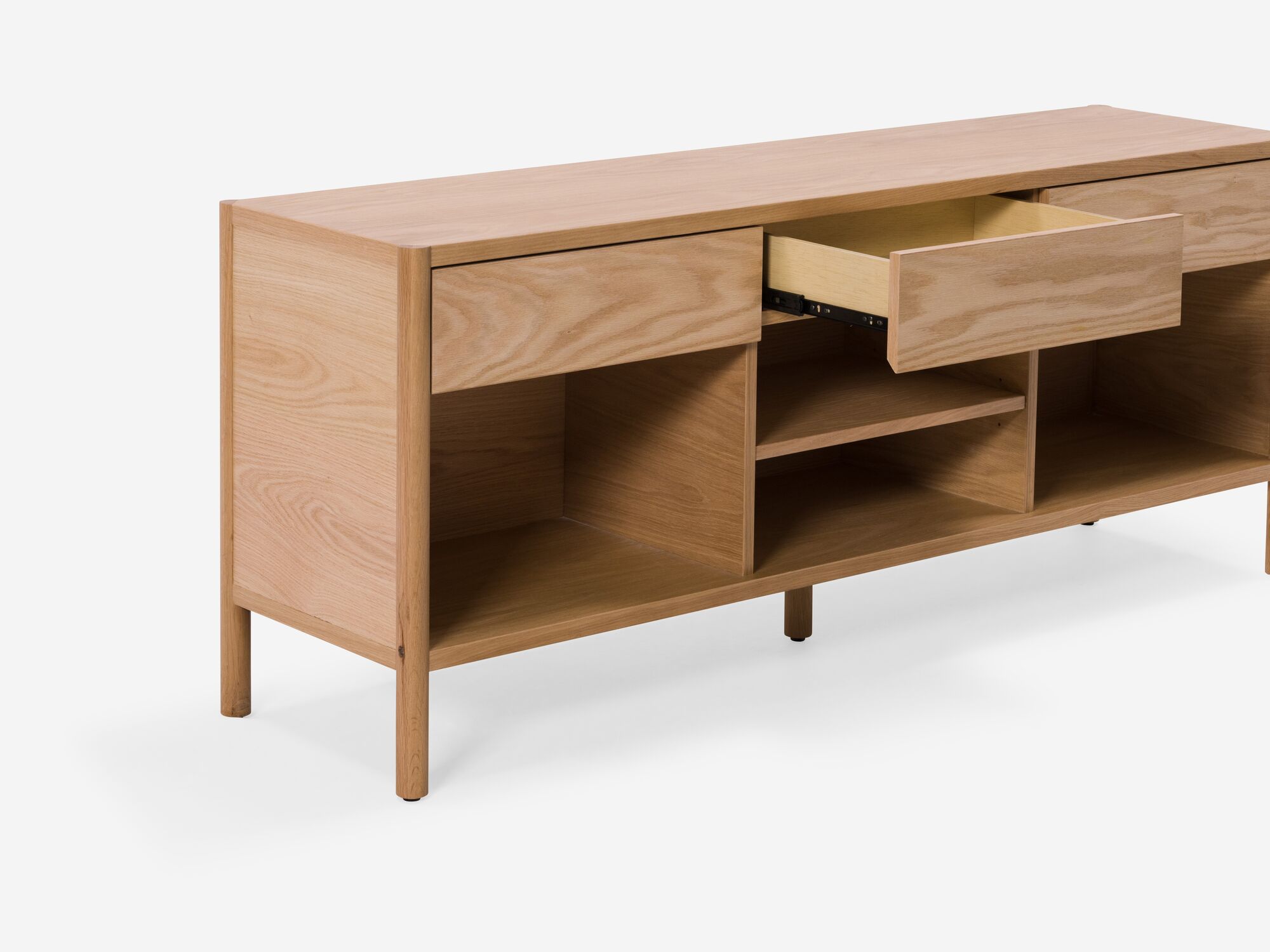 Monarch Media Unit | Mid Century Inspired Media Storage