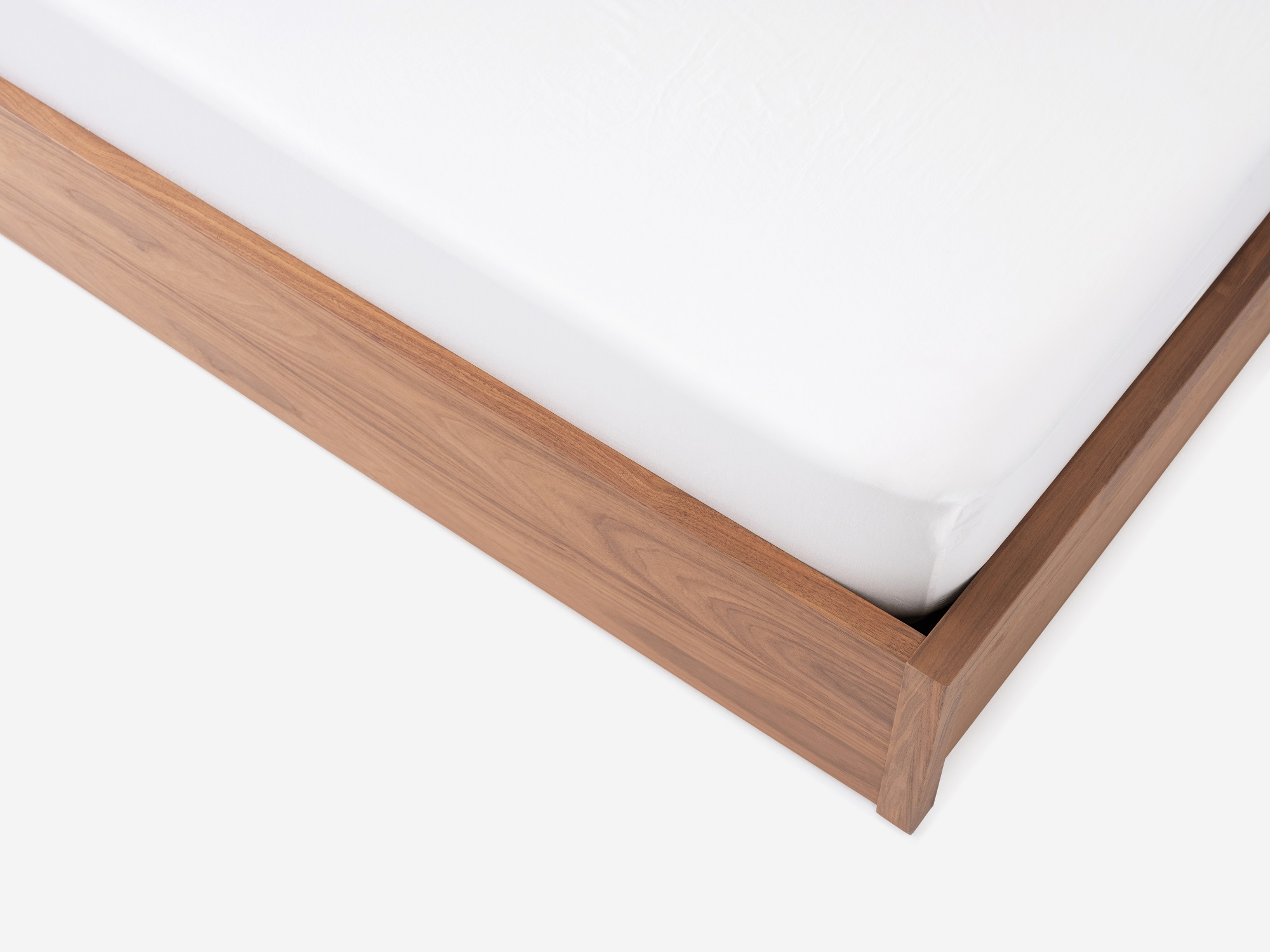 EQ3's Marcel Lift Bed | Walnut or Oak Modern Storage Bed