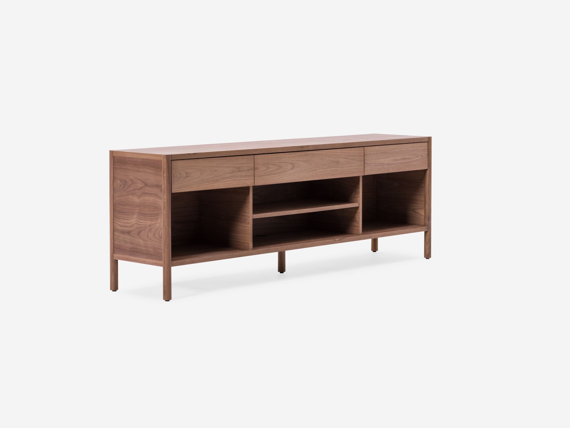 Monarch Media Unit | Mid Century Inspired Media Storage