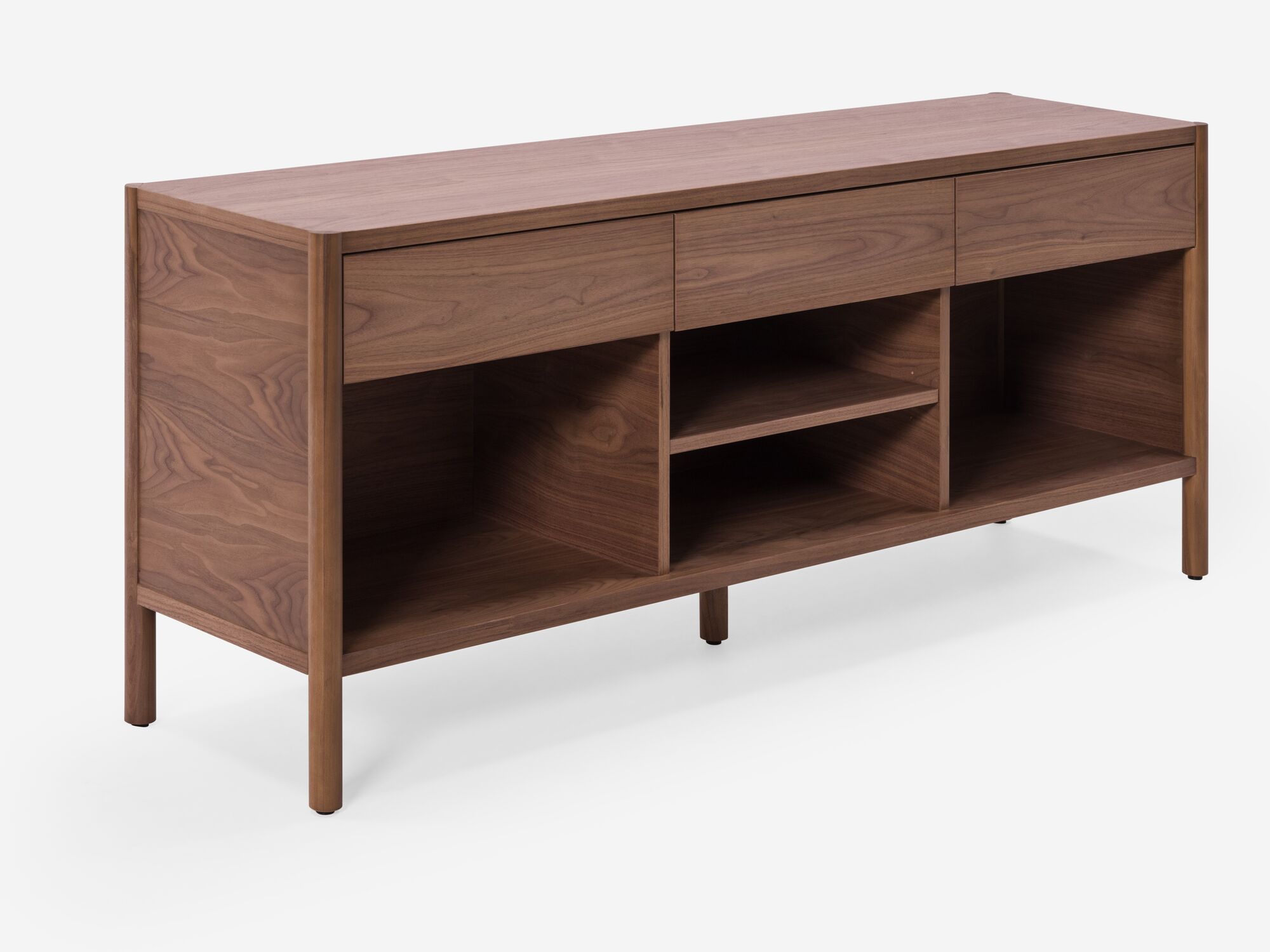 Monarch Media Unit | Mid Century Inspired Media Storage