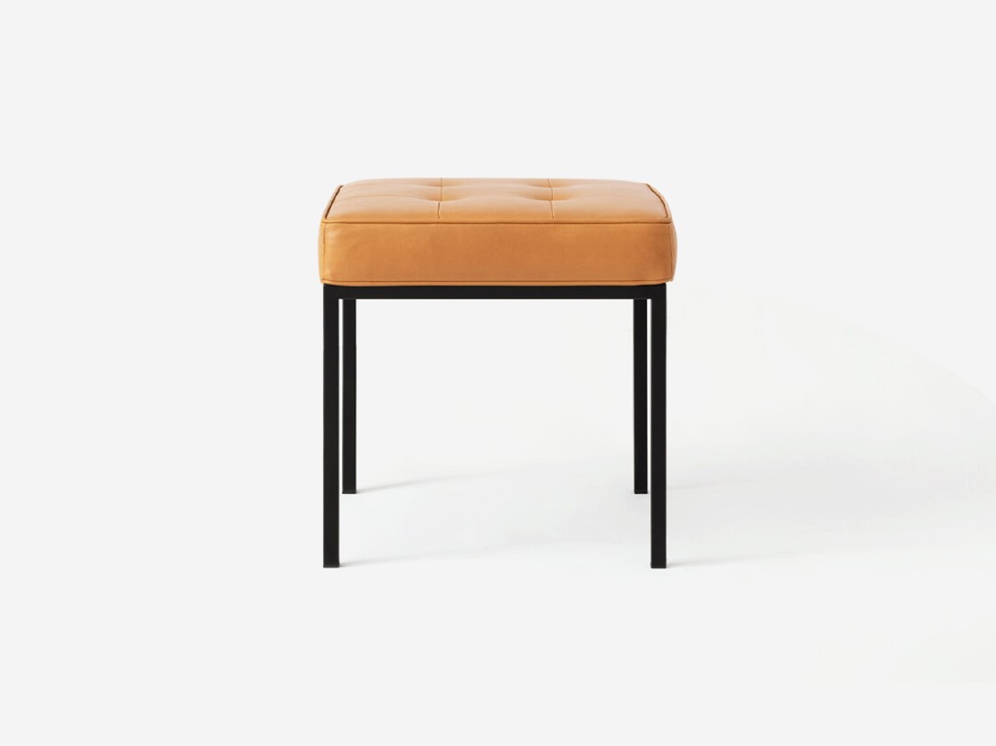 Bank Stool | Customize EQ3's Fabric or Leather Footstool