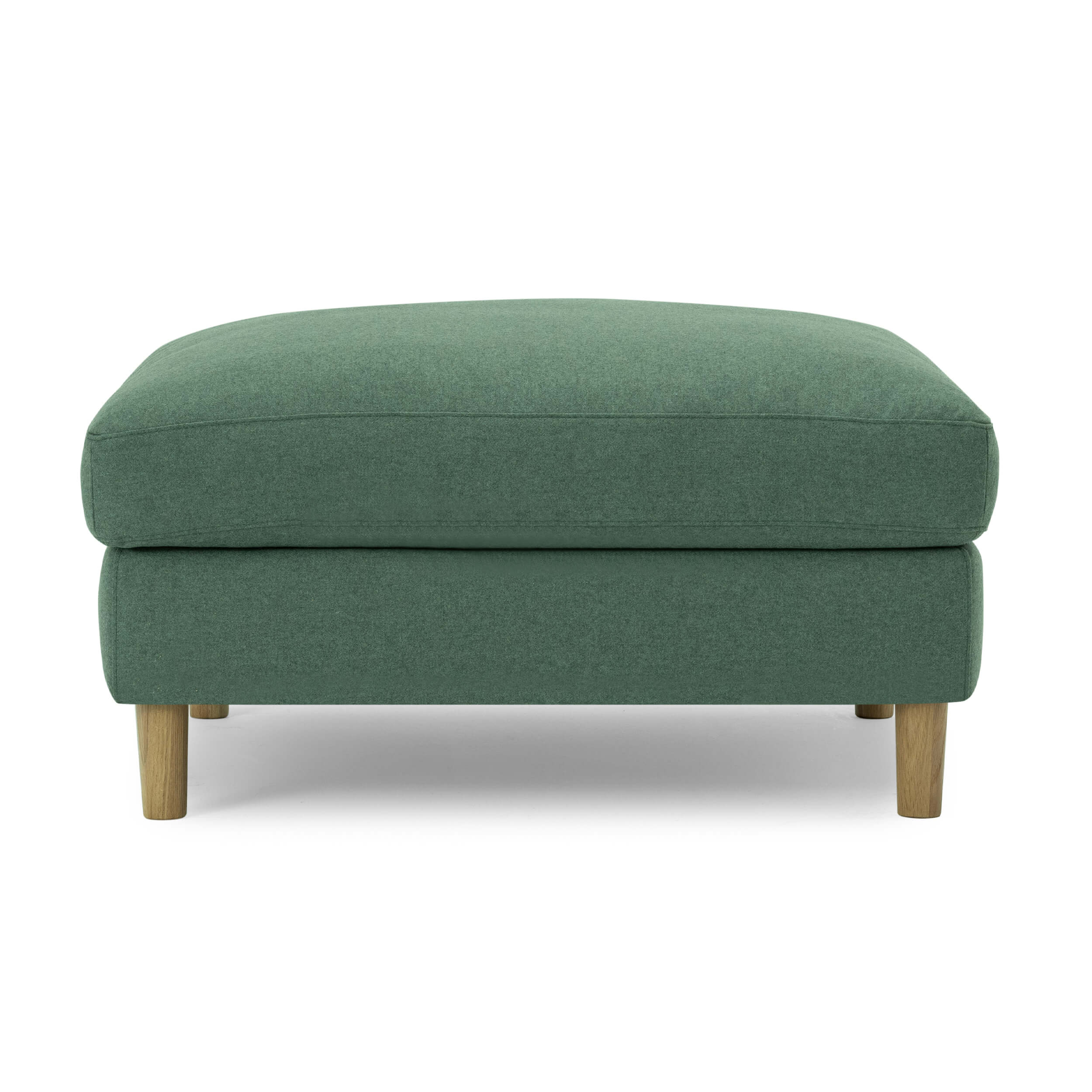 Oskar Plush Storage Ottoman | EQ3